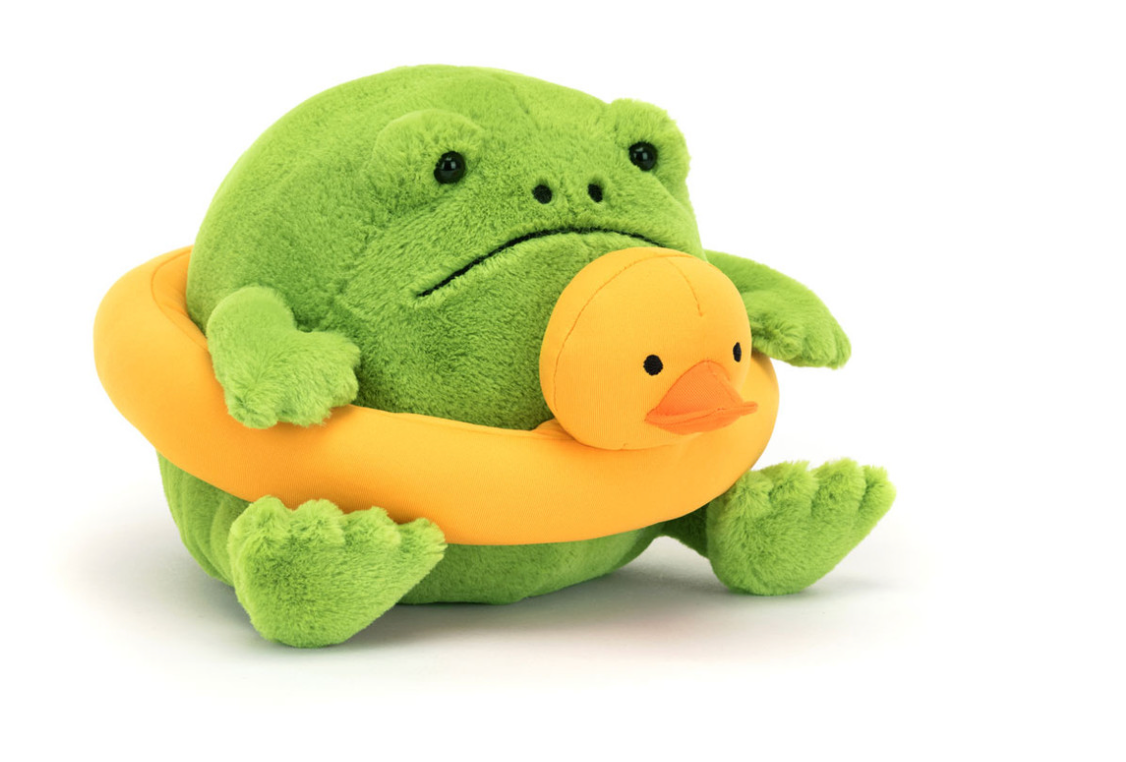 Ricky Rain Frog Rubber Ring – littlefreebirds